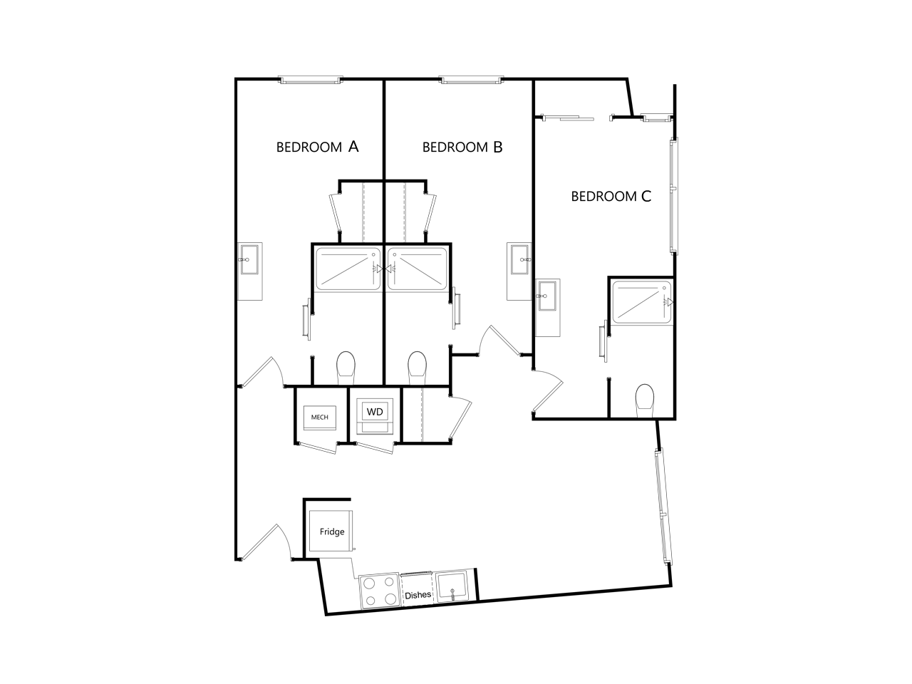 Wheelhouse - Co-living has arrived in Baltimore, bikes included.