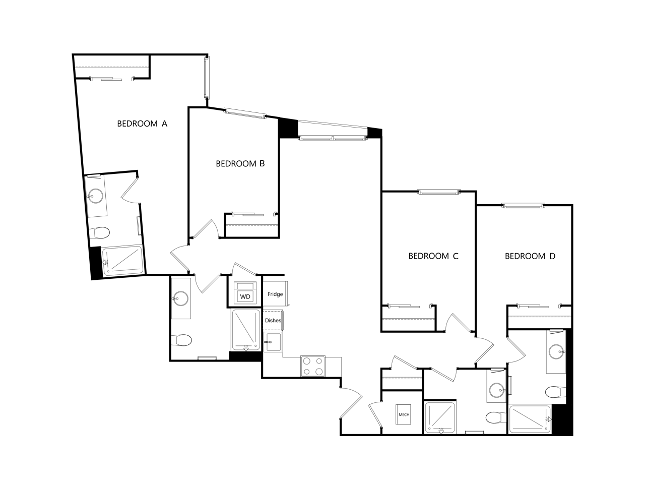 Wheelhouse - Co-living has arrived in Baltimore, bikes included.